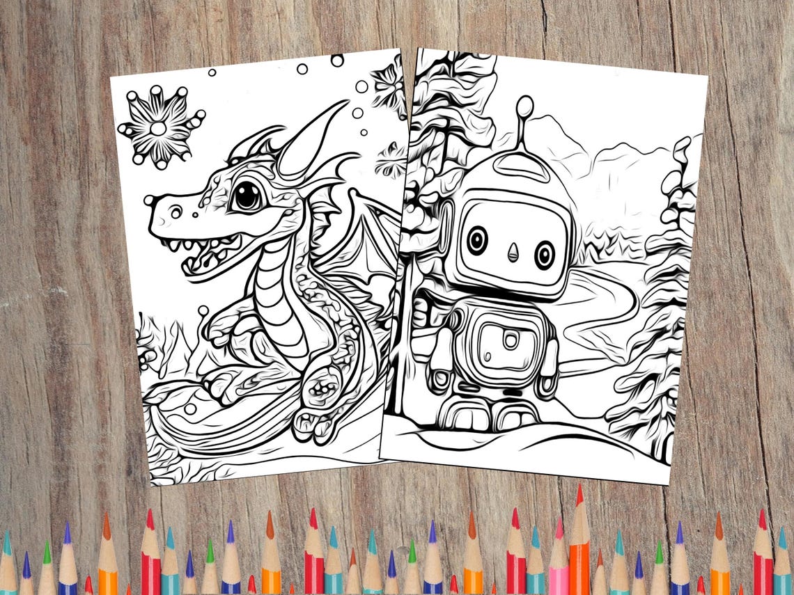 MAGICAL COLORING PAGES 33 Coloring Sheets for Kids Girls Coloring Book ...