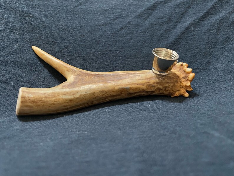 Handmade Deer Antler Pipes - Etsy