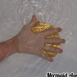 Webbed Gloves Mermaid Hands Silicone Custom - Etsy