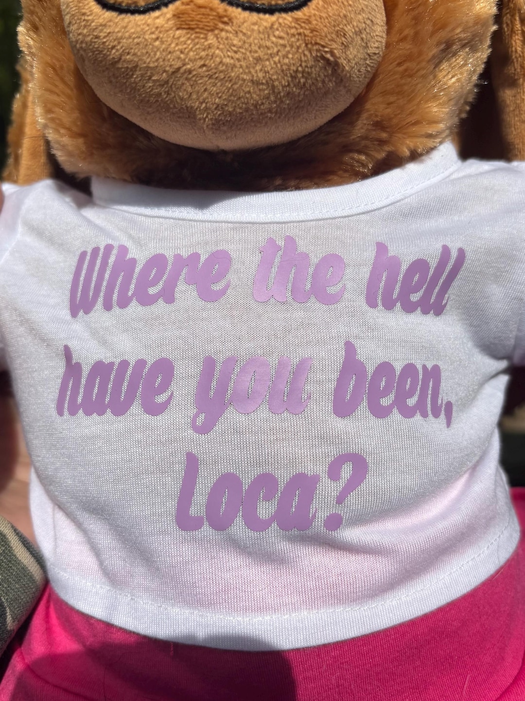 Custom “ Where the Hell Have You Been, Loca “twilight Inspired Reference Bear Shirt - Etsy