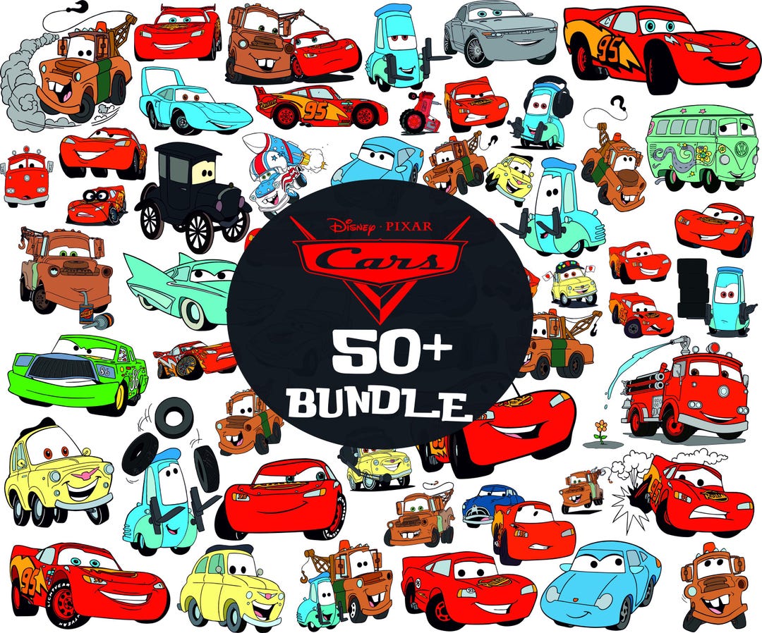Cars Png Bundle, Cars Svg Bundle, Cars Png, Cars Svg, Cricut Svgs, Cars ...