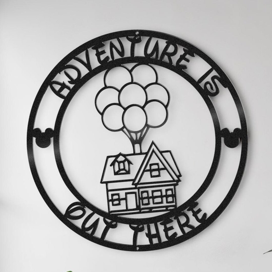 Adventure is Out There Disney Metal Sign - Metal Wall Art-birthday ...