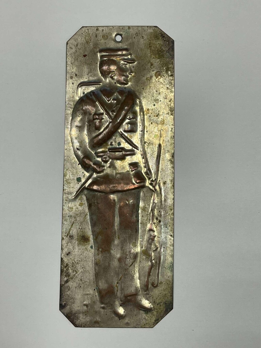 Rare & Vintage Greek Soldier Tamata Tama Ex Voto Orthodox Protection ...