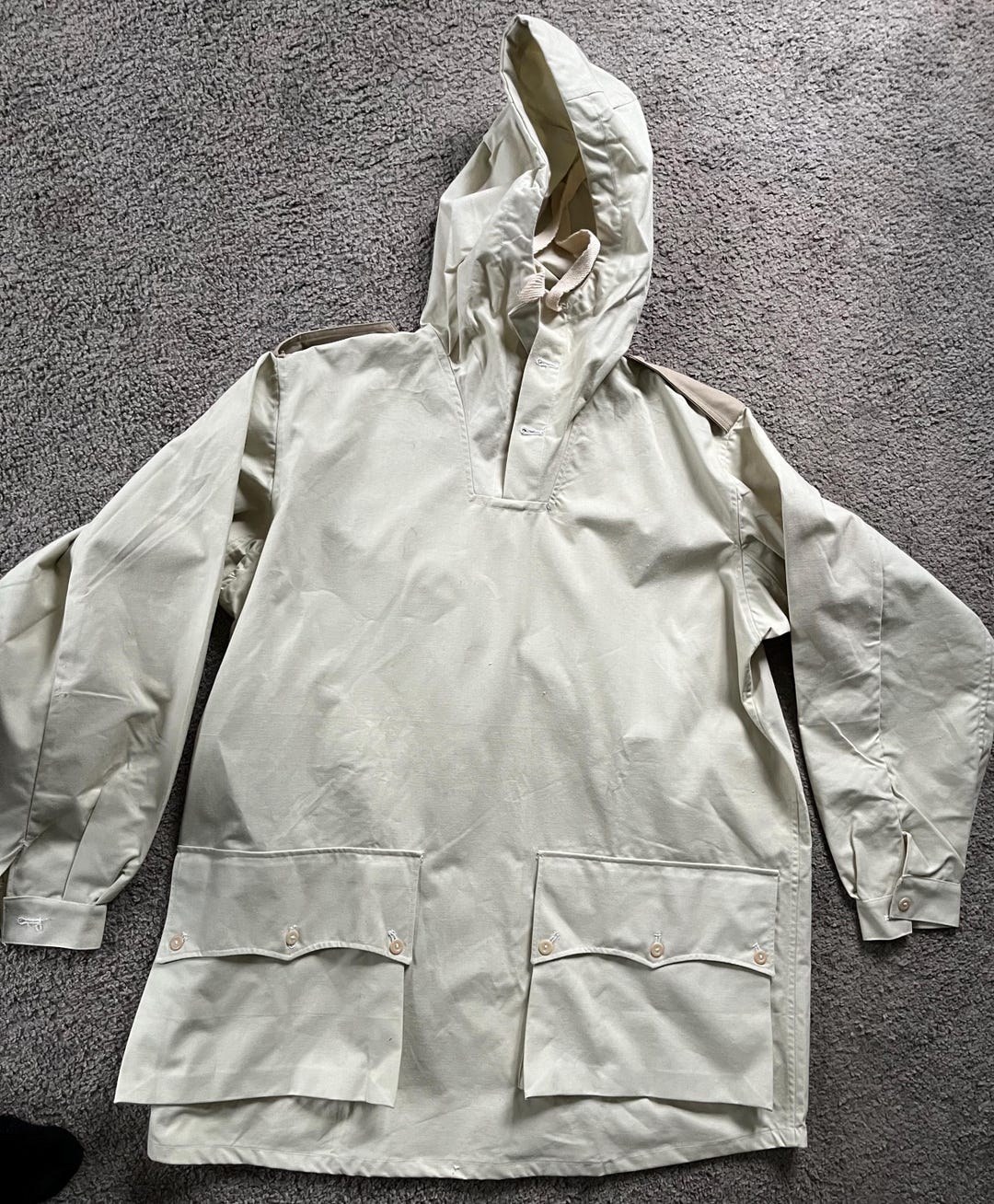 Swedish Army Original 1940s WW2 Snow Anorak WW2 Vintage Snow Camo ...