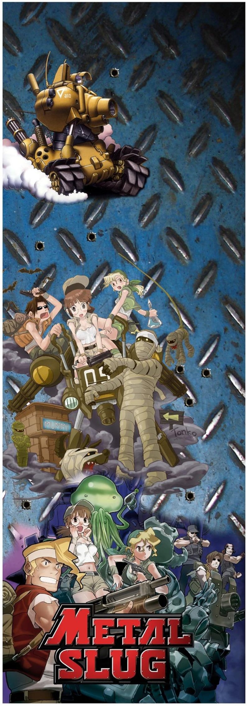 Metal Slug Arcade Cabinet Machine Arcade Vinyl - Etsy