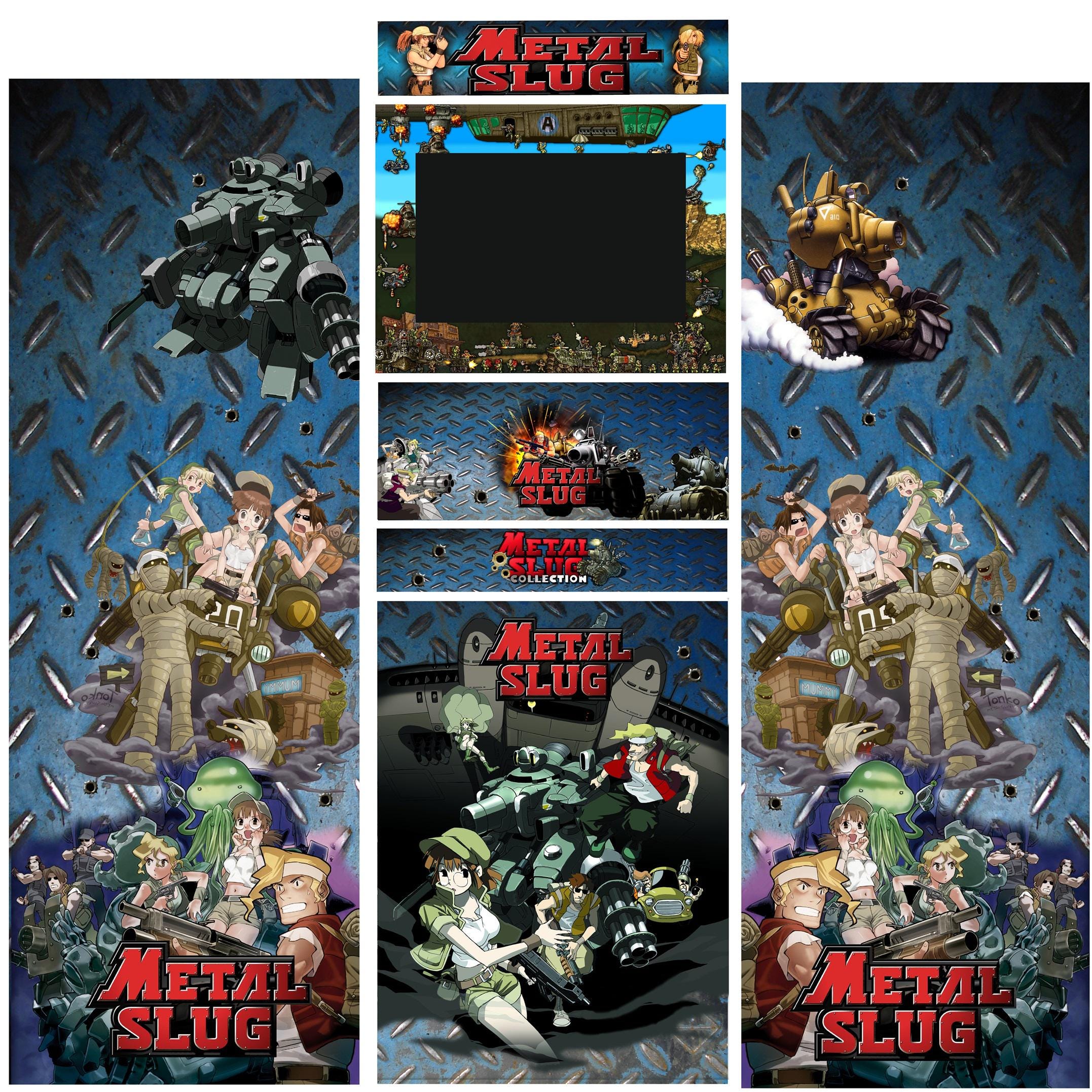 Metal Slug Arcade Cabinet Machine Arcade Vinyl - Etsy