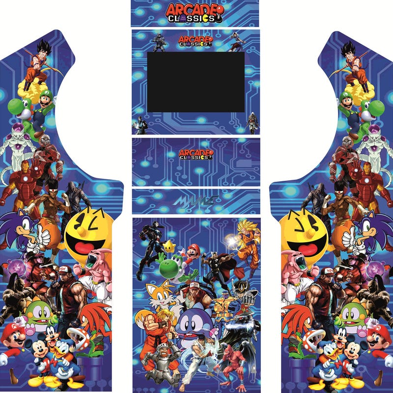 Arcade Machine Retro - Etsy UK