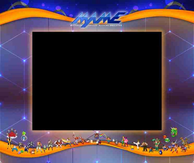 MAME Sprite Vinyl Set – Retro Arcade Pixel Art for Full-size Cabinets ...
