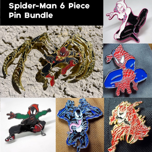 Spiderman Pin - Etsy