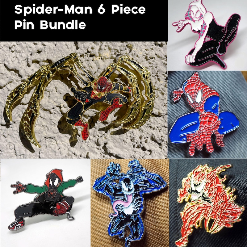 Spiderman Pin - Etsy