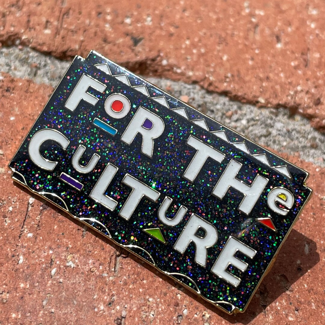 For the Culture Soft Enamel Pin, Pins, Pin Badge, Enamel Pins, Custom ...