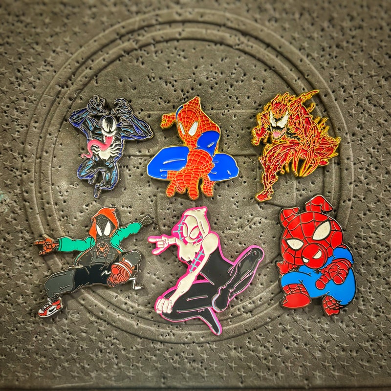Spiderman Pin - Etsy