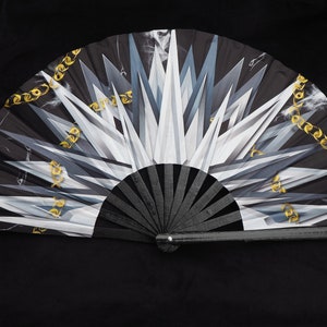 Hand Fan, Clacking Hand Fan, Rave Fan, Festival Fan, Bamboo Fan - Etsy