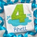Water Splash Boys or Girls Birthday Shirt - Etsy