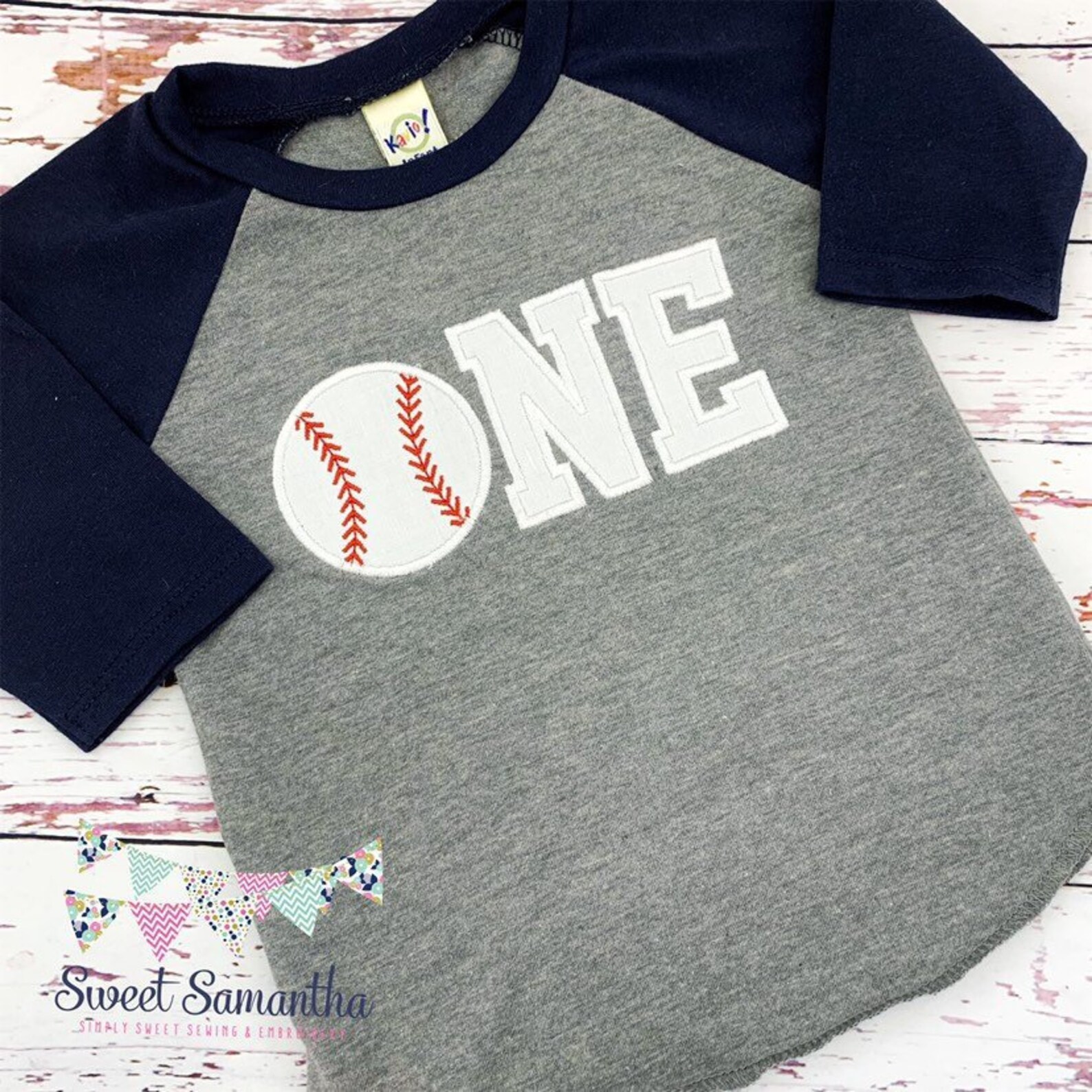 Baseball One Birthday Shirt Baseball First Birthday - Etsy