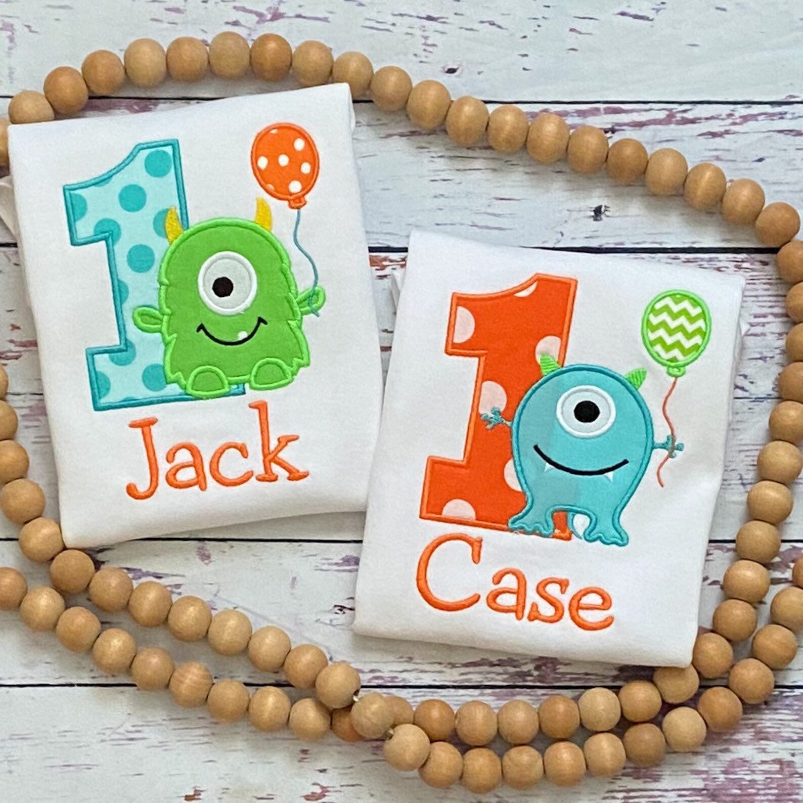 1st Birthday Little Monster Shirt Boys First Birthday - Etsy