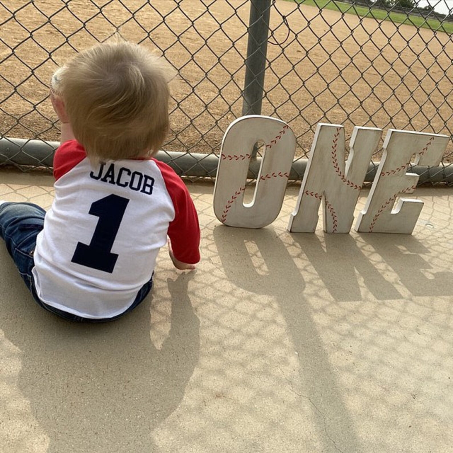 Baseball One Birthday Shirt Baseball First Birthday Baseball Raglan ...