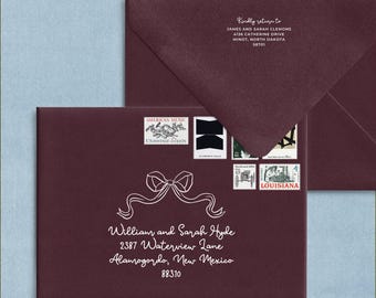 Envelope Address Template | Printable and Editable Envelope Address ...