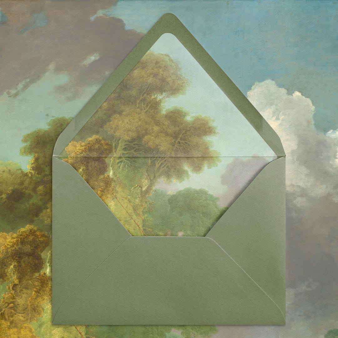 DIY Envelope Liner Template | Printable Envelope Liner | Wedding ...