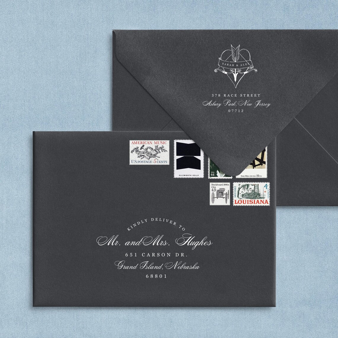 Envelope Address Template | Printable and Editable Envelope Address ...