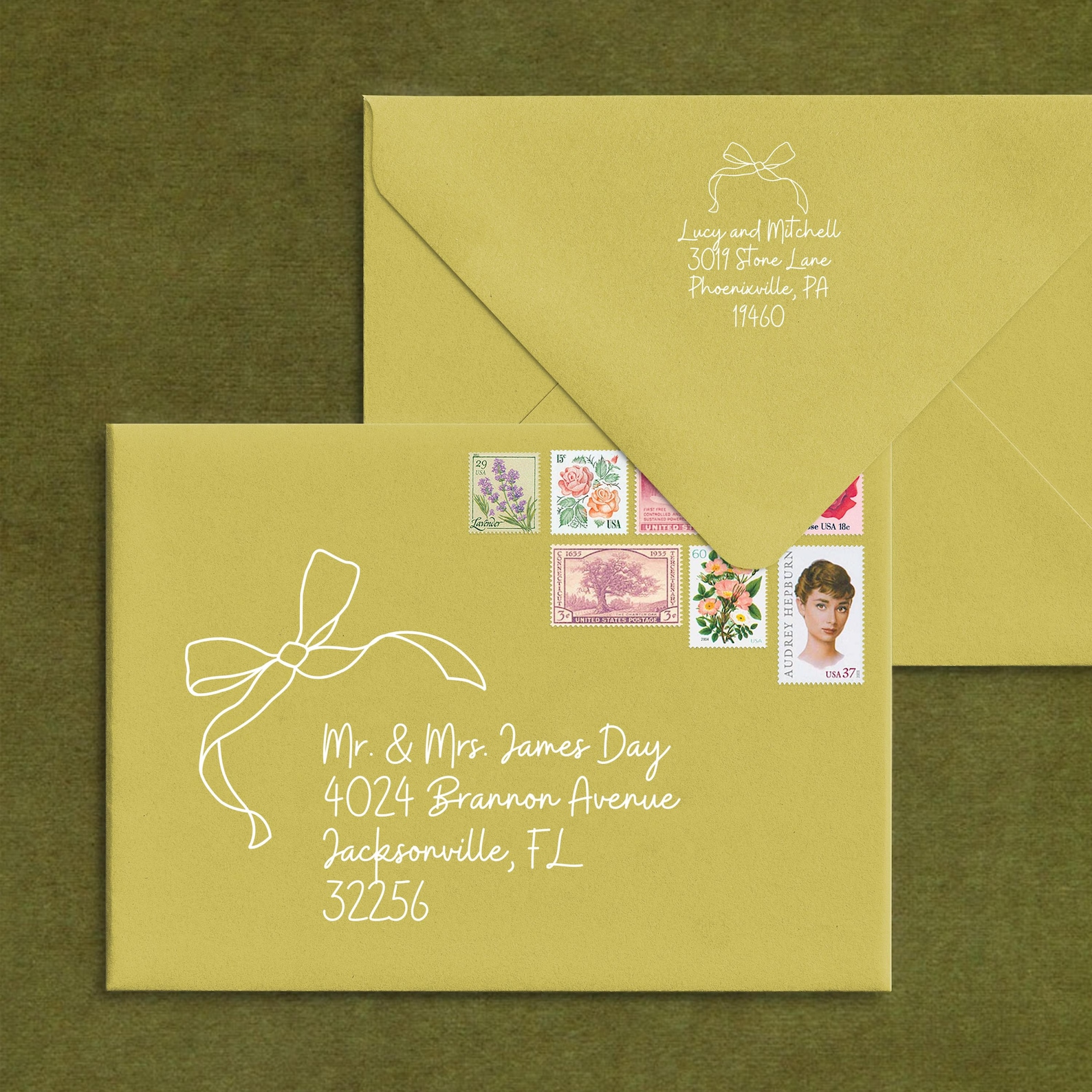 Envelope Address Template | Printable and Editable Envelope Address ...