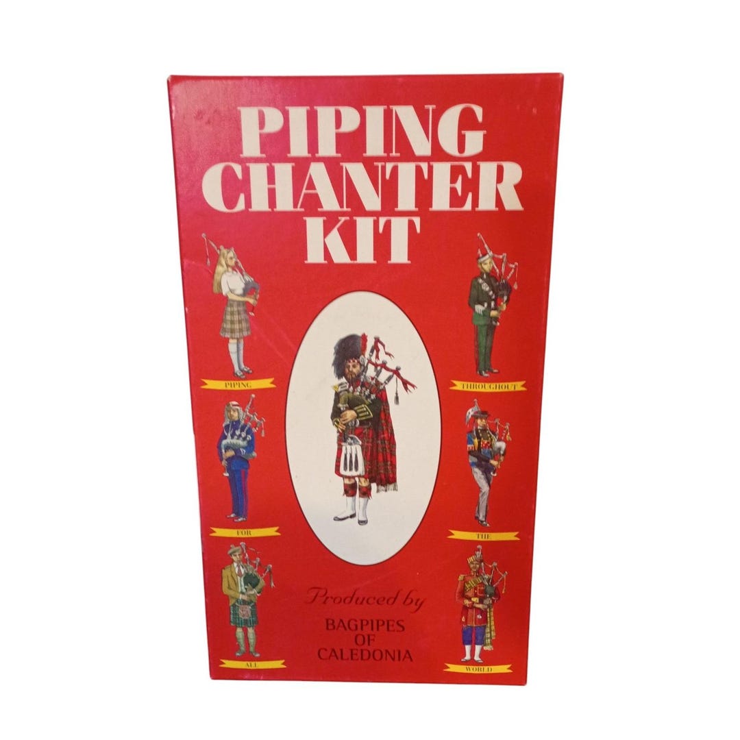 Piping Chanter Kit by Bagpipes of Caledonia Learn to Play the Highland ...