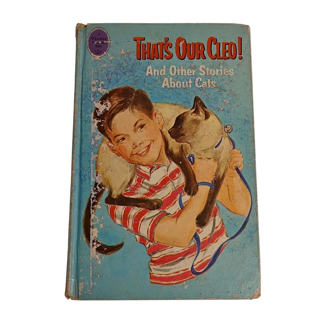 Vintage 1966 Whitman That's Our Cleo & Other Stories About Cats HC ...