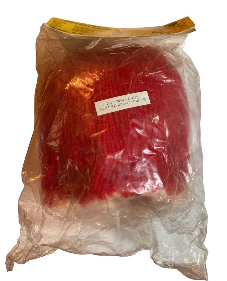 Vintage Doll Craftin 6" Angie Head & Hands Red Yarn Hair Vintage Doll ...