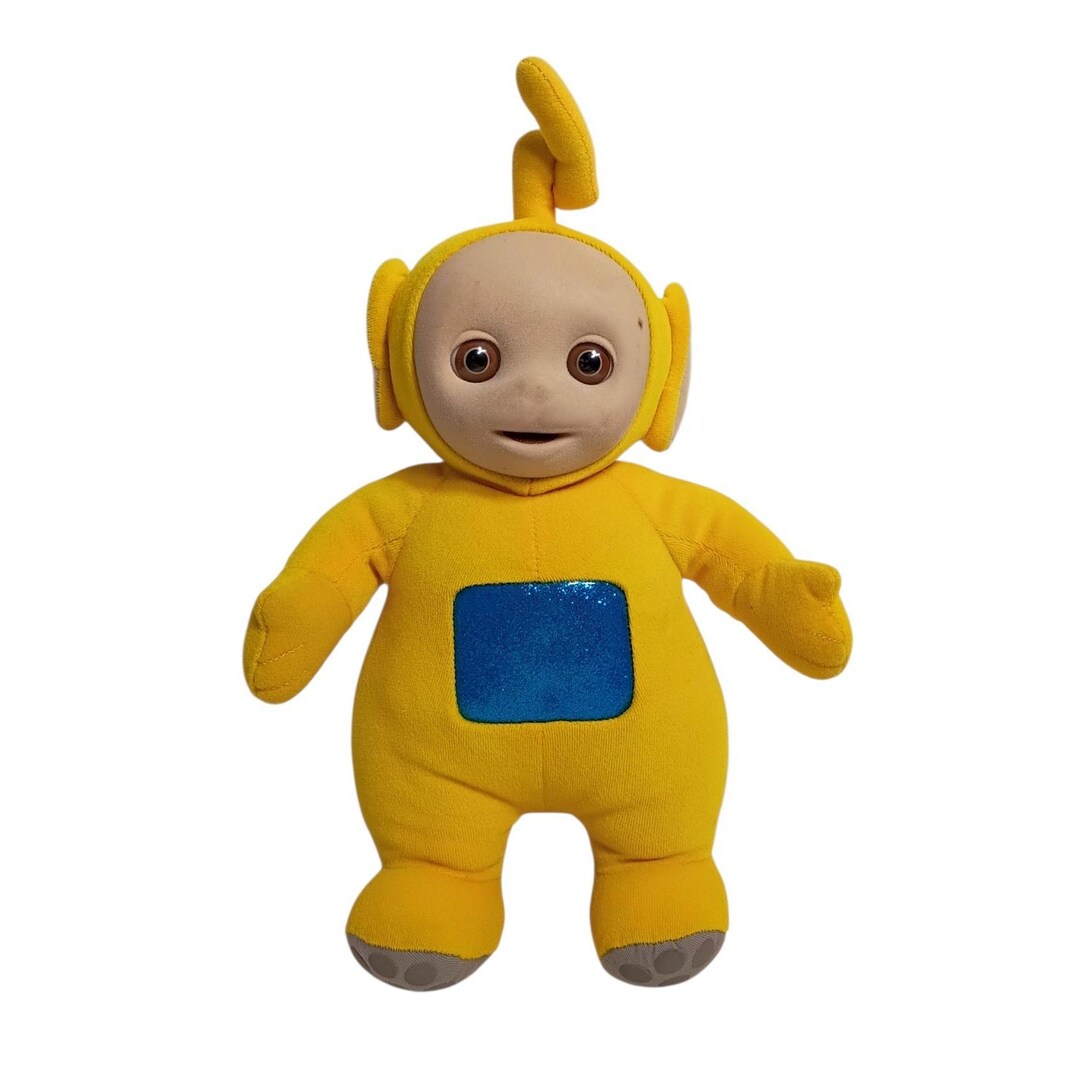 TELETUBBIES Laa Laa Plush Doll 14" Yellow Vintage EDEN Stuffed Toy ...