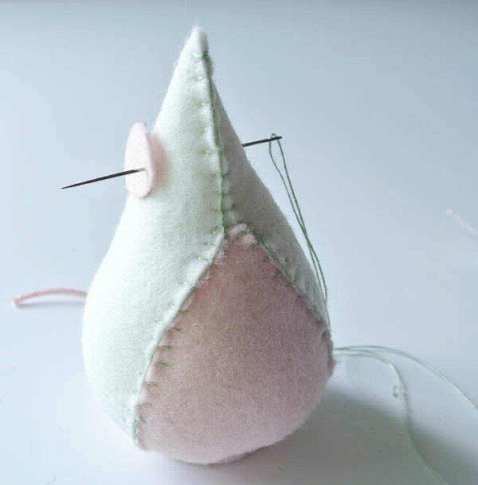 Mouse Pattern PDF Download, Make Your Own Mouse, DIY Mouse Ornament ...