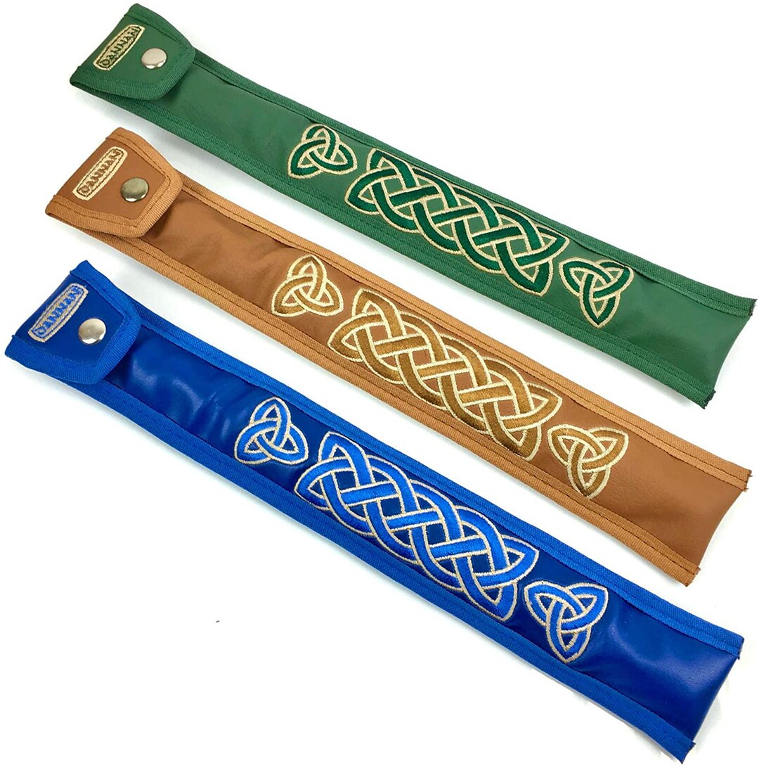 Handmade Irish Tin Whistle Case Sleeve by Dannan in Green, Blue or ...