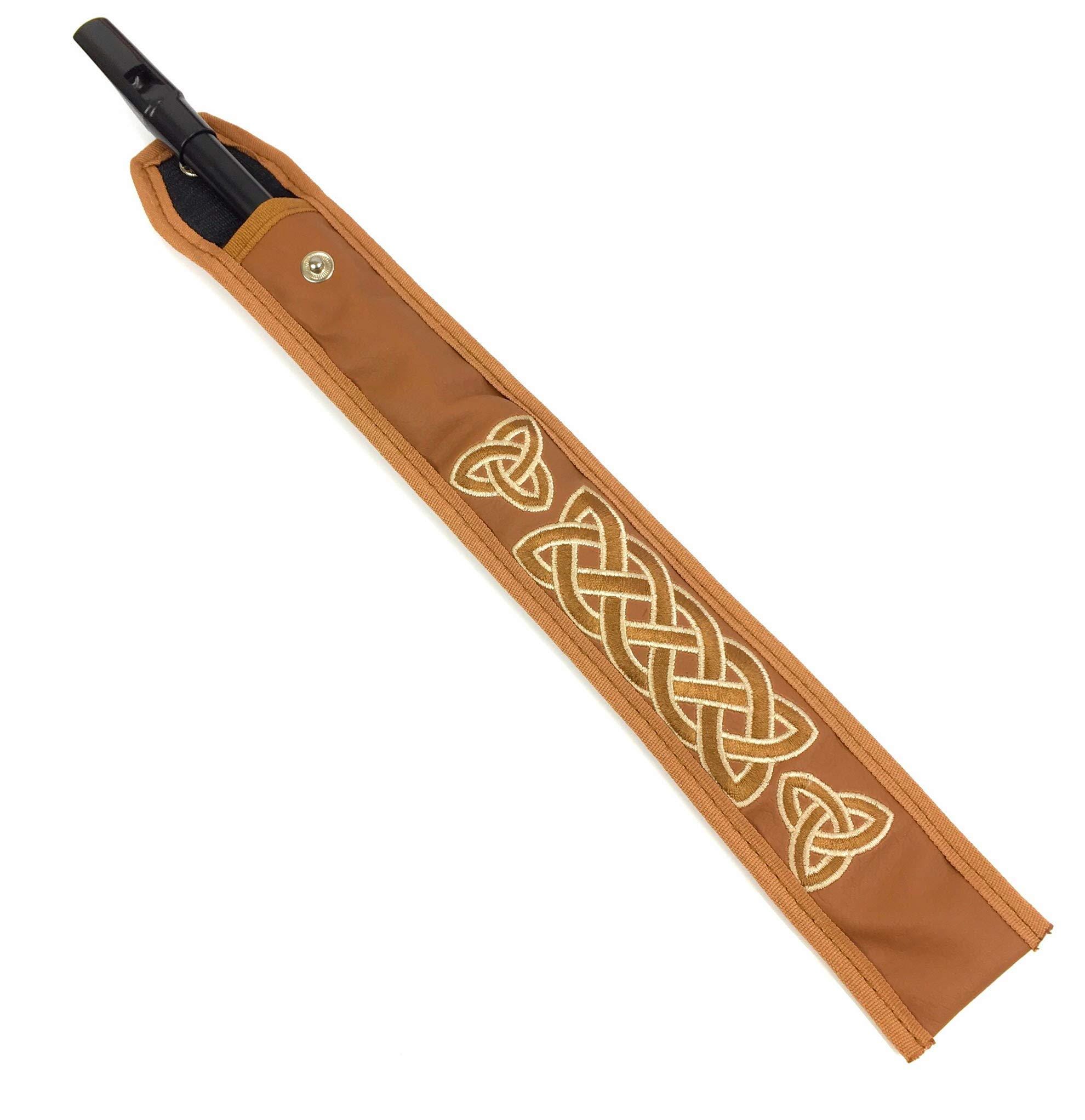 Black Tin Whistle in Key of D by Feadog With Handmade Irish Whistle ...