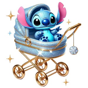 5 PNG Stitch Baby Design Watercolor Tshirt Mug Tumpler Sublimation Png ...