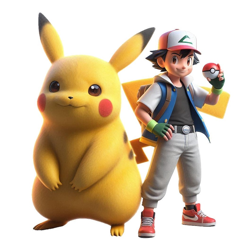 5 PNG Pikachu Design Watercolor Tshirt Mug Tumpler Sublimation Png ...