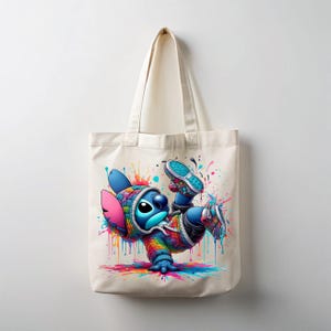 5 PNG Stitch Break Dance Design Watercolor Tshirt Mug Tumpler ...