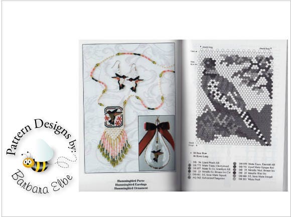 Back to Beading' - Brick Stitch Instruction Book With Beaded Amulet ...