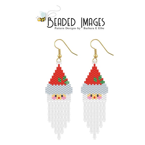 Santa Claus Earrings - Etsy