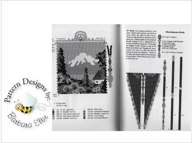 Back to Beading' - Brick Stitch Instruction Book With Beaded Amulet ...
