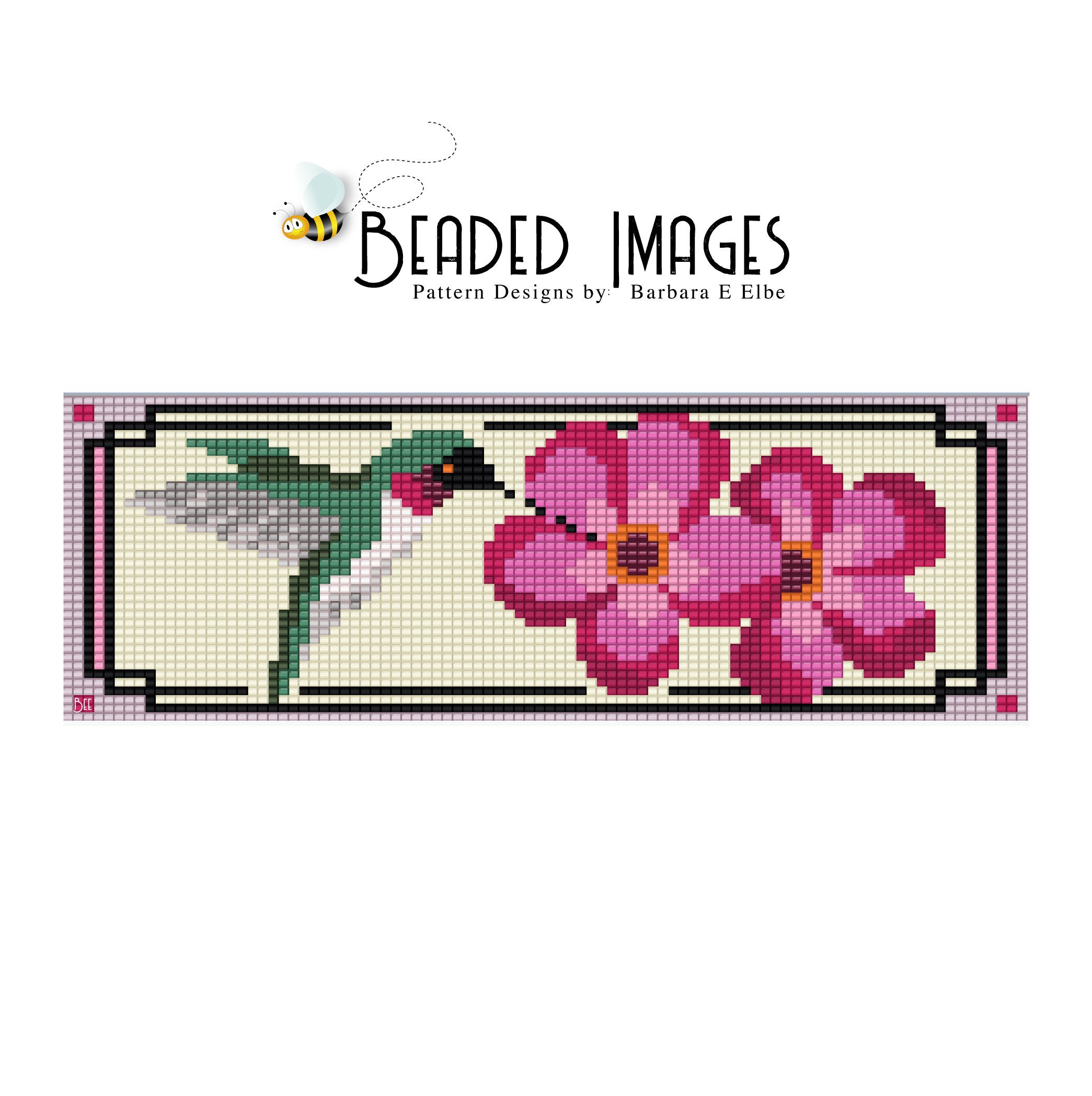 Hummingbird Bracelet Beaded Loom Pattern 378 | Etsy