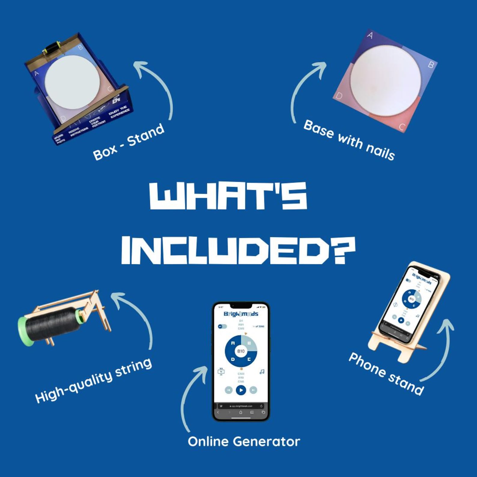 Personalized String Art Portrait | DIY Craft Kit for Creative Home ...