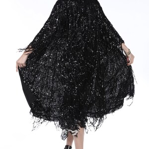 Sparkling Silver Sequin Fringe Jacket - Etsy
