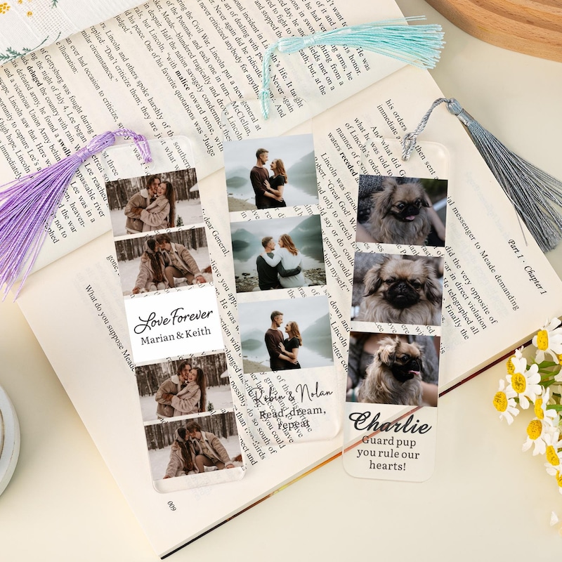 Photo Bookmark - Etsy