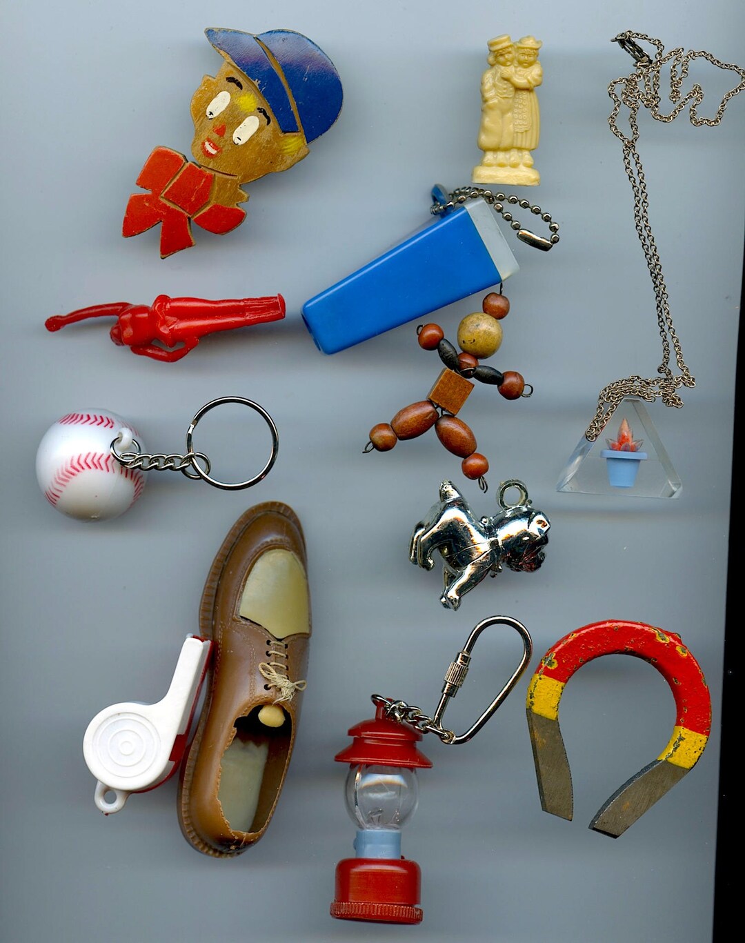 Destash Collection of Vintage Mini Toys 12 Pieces for Repurpose or ...