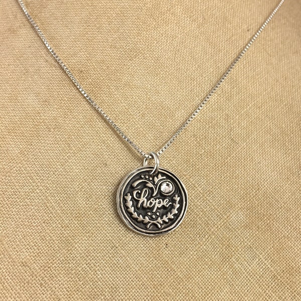 Hope Necklace - Etsy