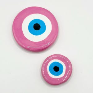 Handmade Evil Eye Magnets (pair) - Etsy