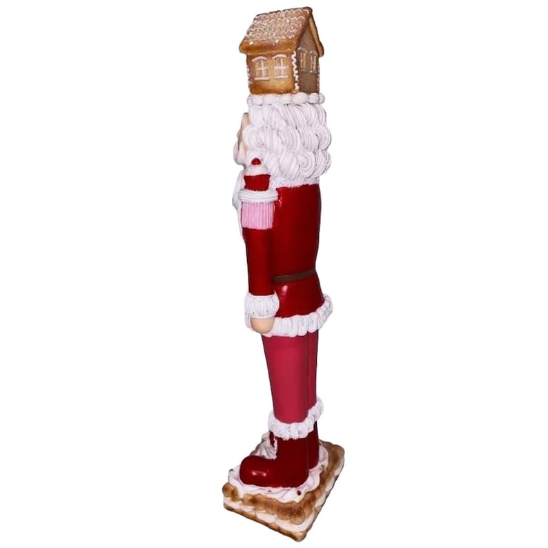 Christmas Pink Red Colonel 18" NUTCRACKER Cookie Icing Gingerbread ...