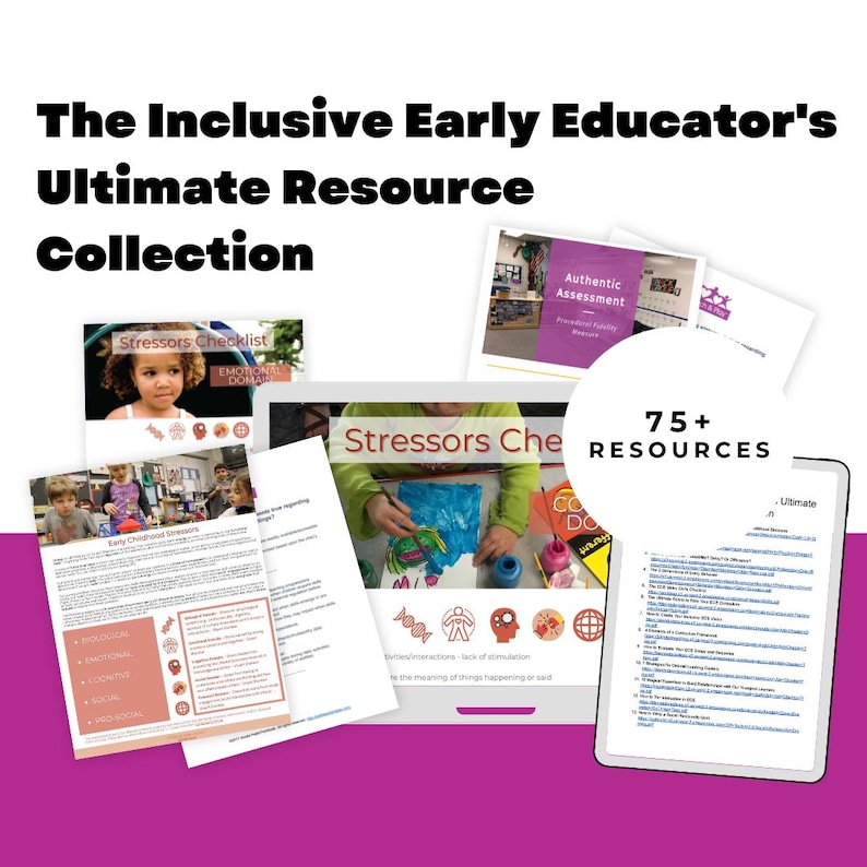 The Inclusive Early Educator's Ultimate Resource Collection | Digital ...