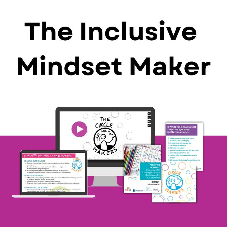 The Inclusion Mindset Maker - Etsy