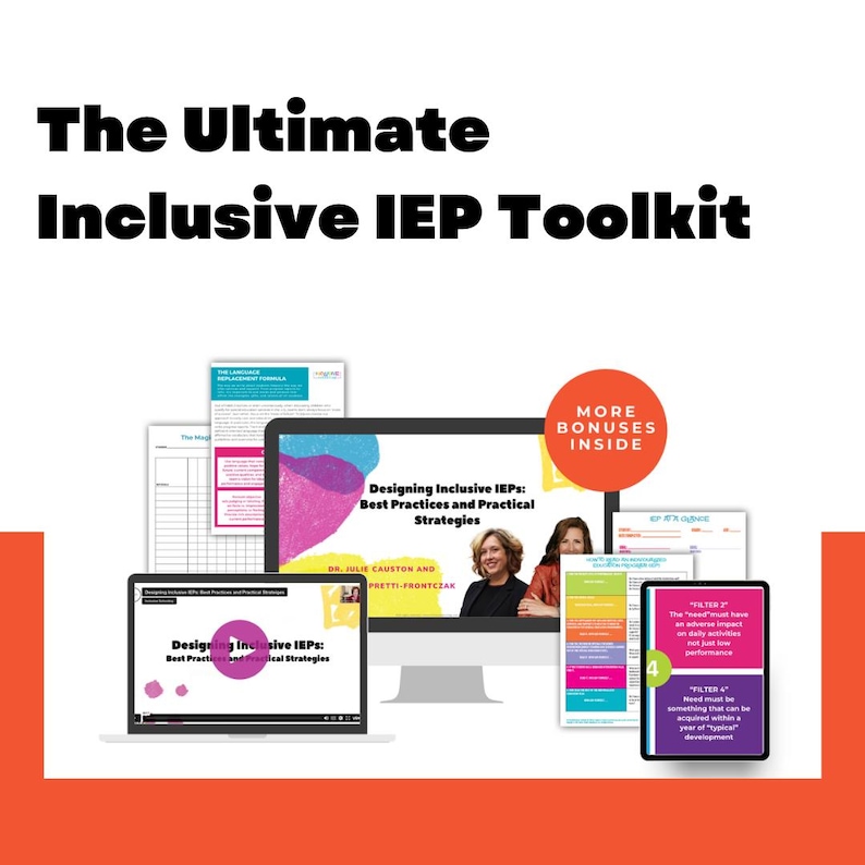The Ultimate Inclusive IEP Toolkit - Etsy