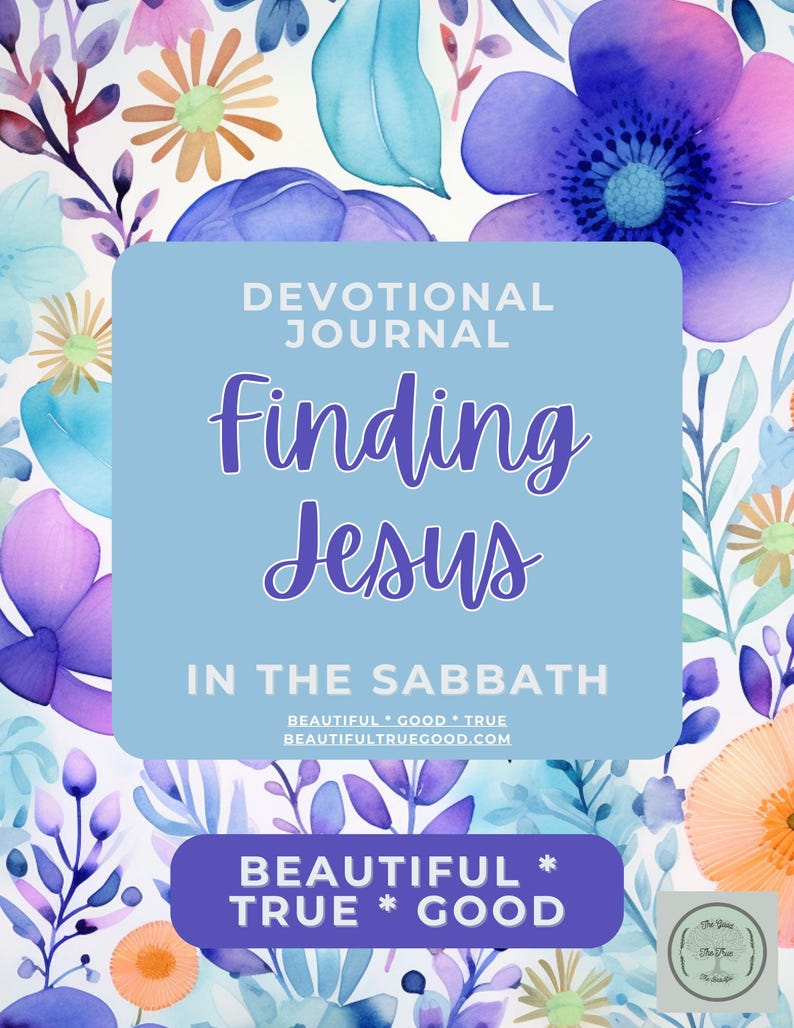 Finding Jesus in the Sabbath - Devotional - Etsy
